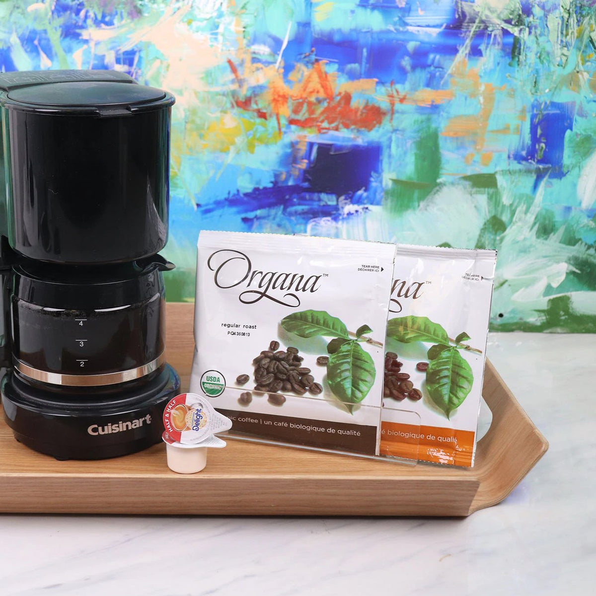 Clear Acrylic Coffee Stand – Amenity Services